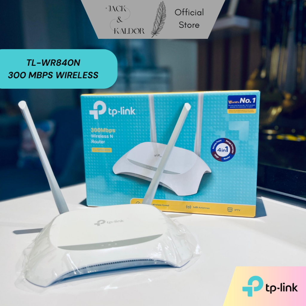 Jual Wifi Router TL-WR840N TP-Link 300Mbps Wireless Modem Murah Bagus ...