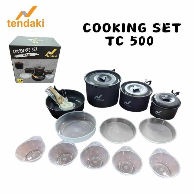 Jual tendaki tc 500 cooking set tendaki tc 500 alat masak camping ...