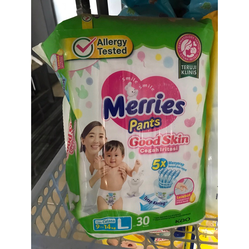 Jual pempers anak merries L28 | Shopee Indonesia
