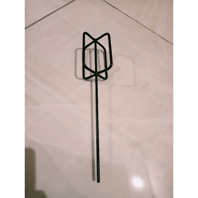 Jual mixer mini pengaduk cat,semen,adonan Besi 6 mm (P 30 cm) | Shopee ...