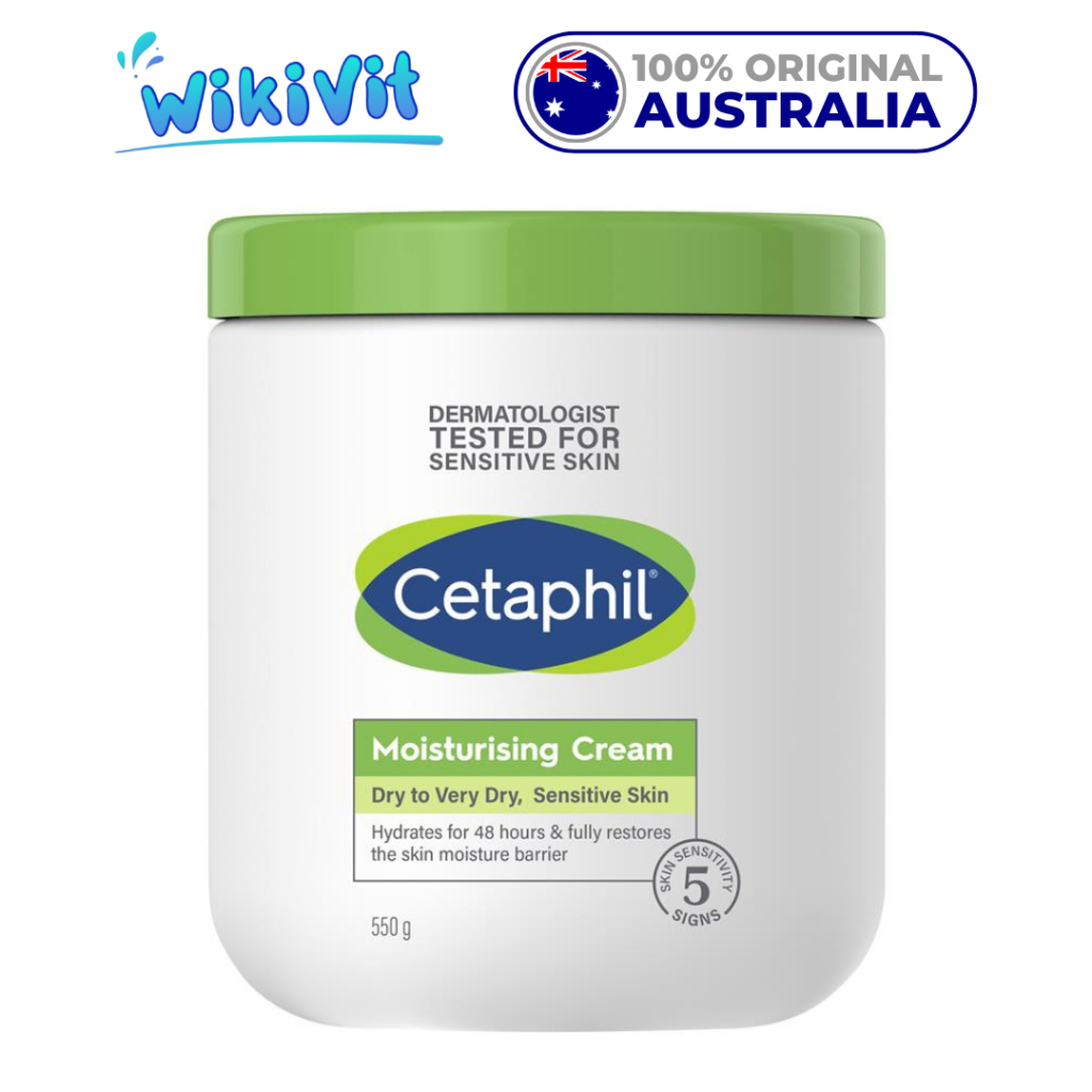 Jual CETAPHIL Moisturising Cream 550g - NEW IMPROVED FORMULA ORIGINAL ...