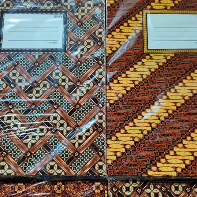 Jual Murah Harga Kiky Map Kertas Batik Stop Map Batik PER PAK 1 lembar ...