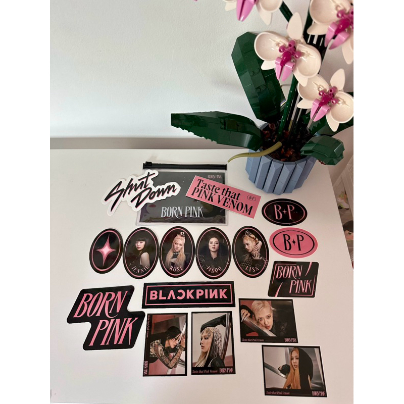 Jual BlackPink Tour Sticker Pack Official Tour Merchandise (BP) opened ...