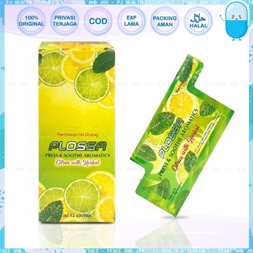 Jual REFILL PLOSSA CITRUS ISI 12 SACHET X 4 ML DIJAMIN ORIGINAL ...