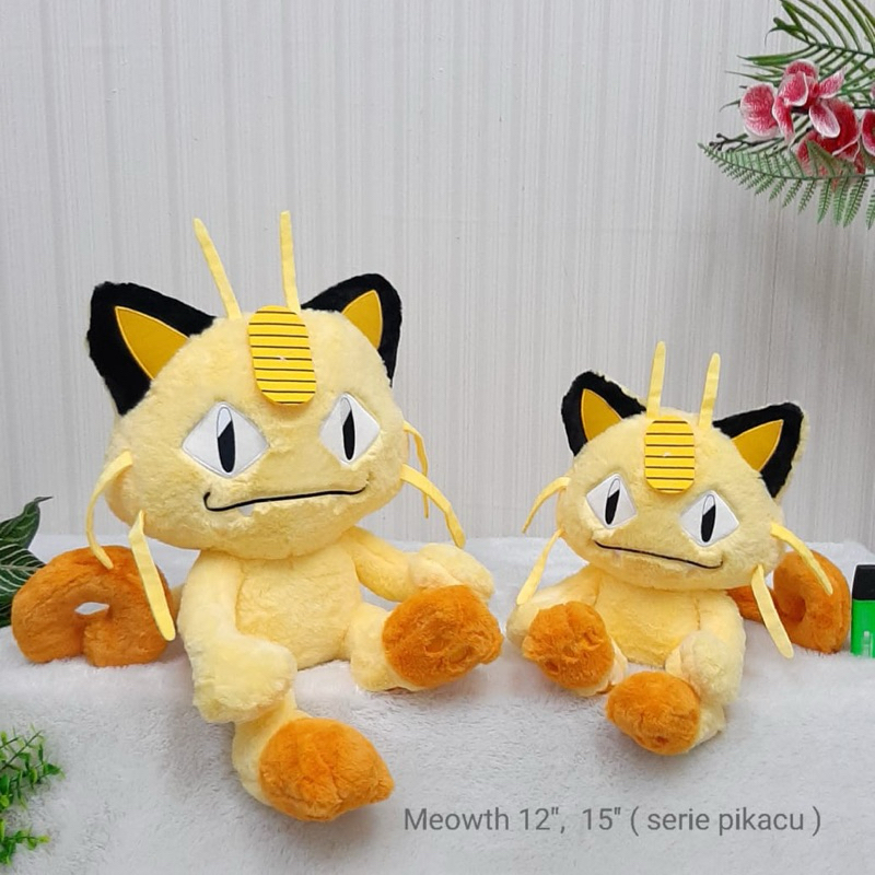Jual Boneka Pokemon Meowth - Pokemon Series | Shopee Indonesia