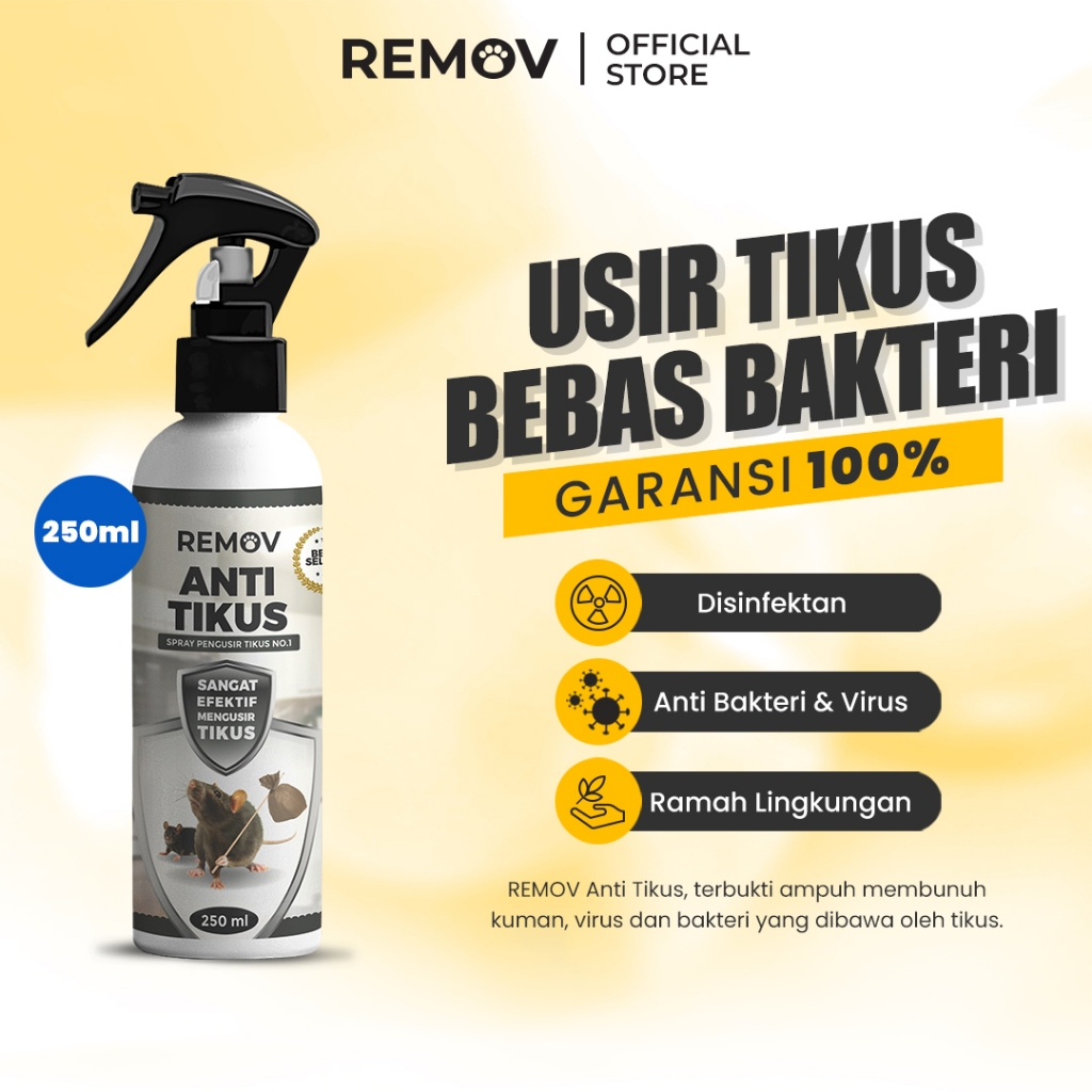 Jual Remov Spray Anti Tikus 250 Ml | Shopee Indonesia