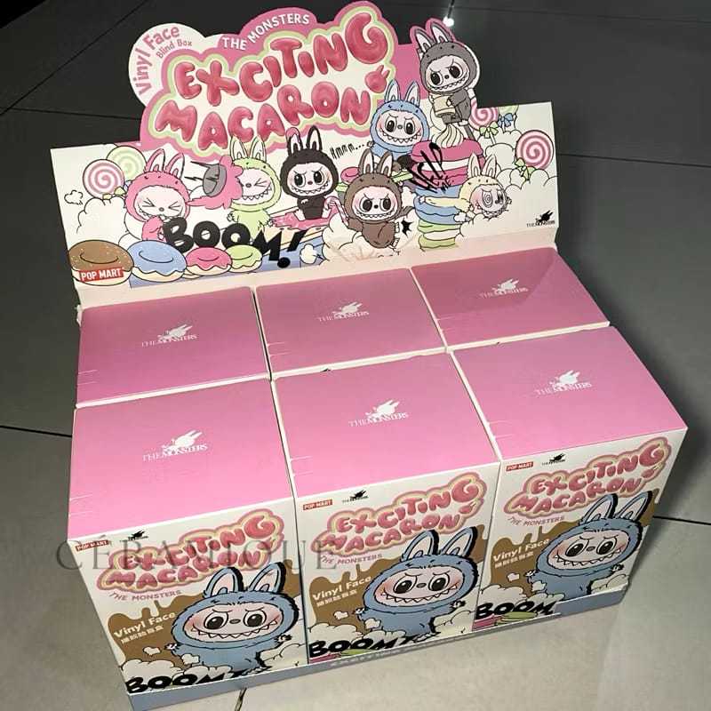 Jual BONEKA LABUBU MACARONS POPMART / LABUBU THE MONSTER /BONEKA LABUBU ...