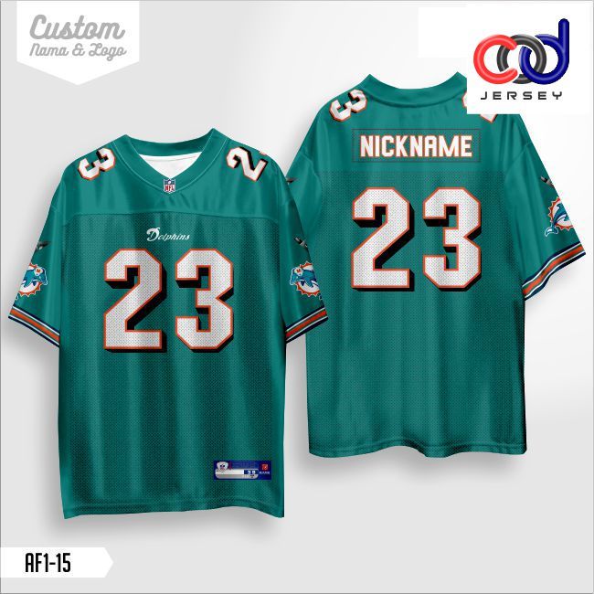 Jual Jersey NFL Oversize American Football Custom Nama Dan Nomor Full ...