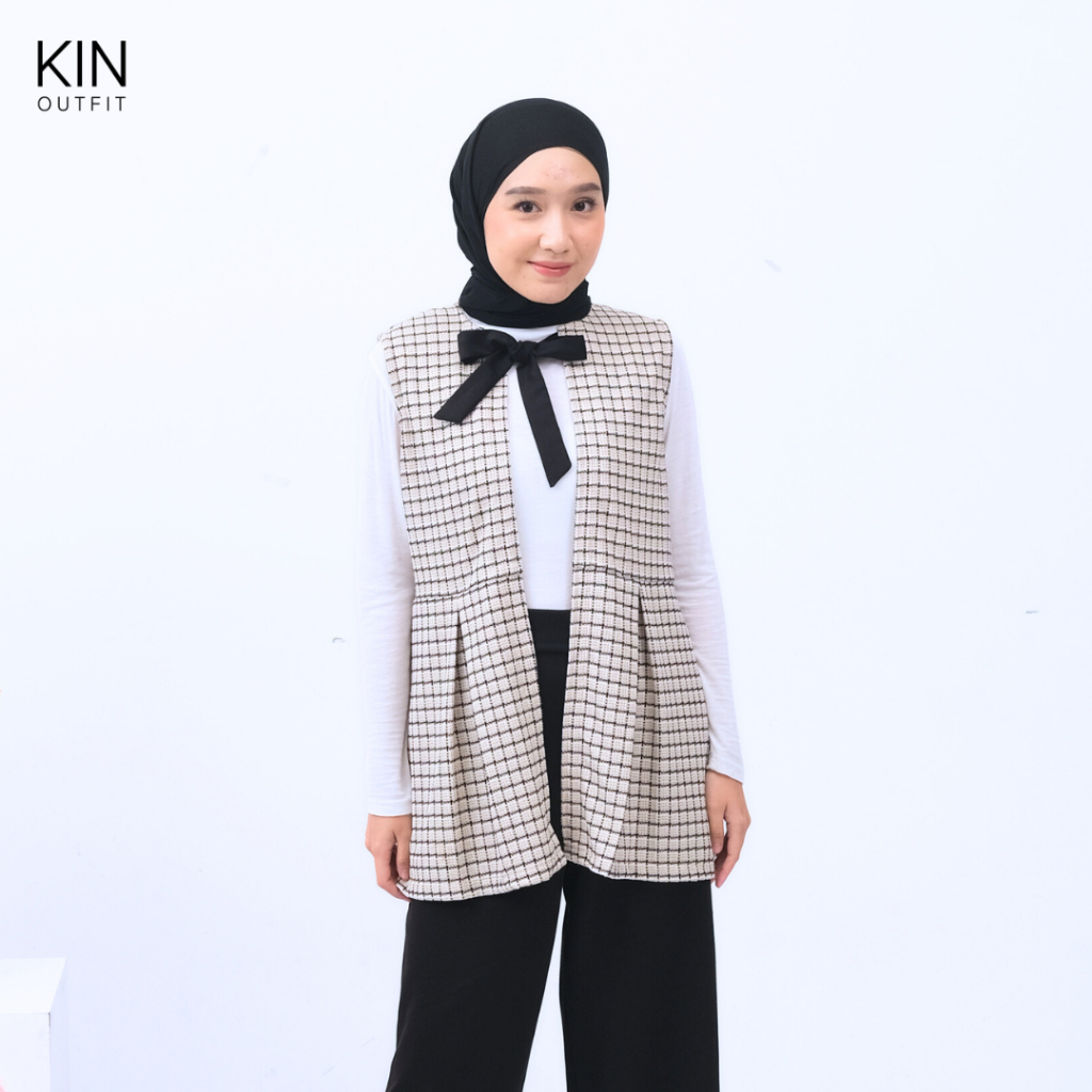 Jual Kin Outfit Luna Rompi Vest Wanita | Shopee Indonesia