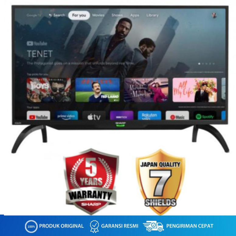 Jual Sharp LED Smart Android TV 50 Inch 2TC50EG1I Full HD 1920x1080 ...