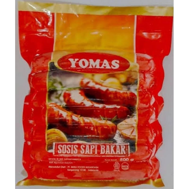 Jual Yomas Sosis Bakar 500 gr Bogor Frozen | Shopee Indonesia