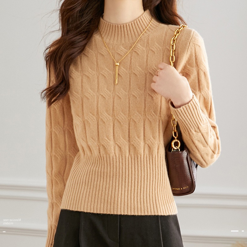 Jual Maula Top Sweater Knit Basic - Atasan Baju Rajut Wanita - (TM) | Shopee Indonesia