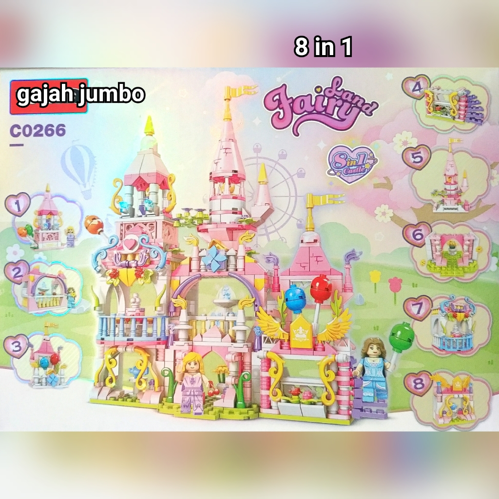 Jual Block Istana Princess Castle Dreamworks Blocks Anak Cewek | Shopee ...
