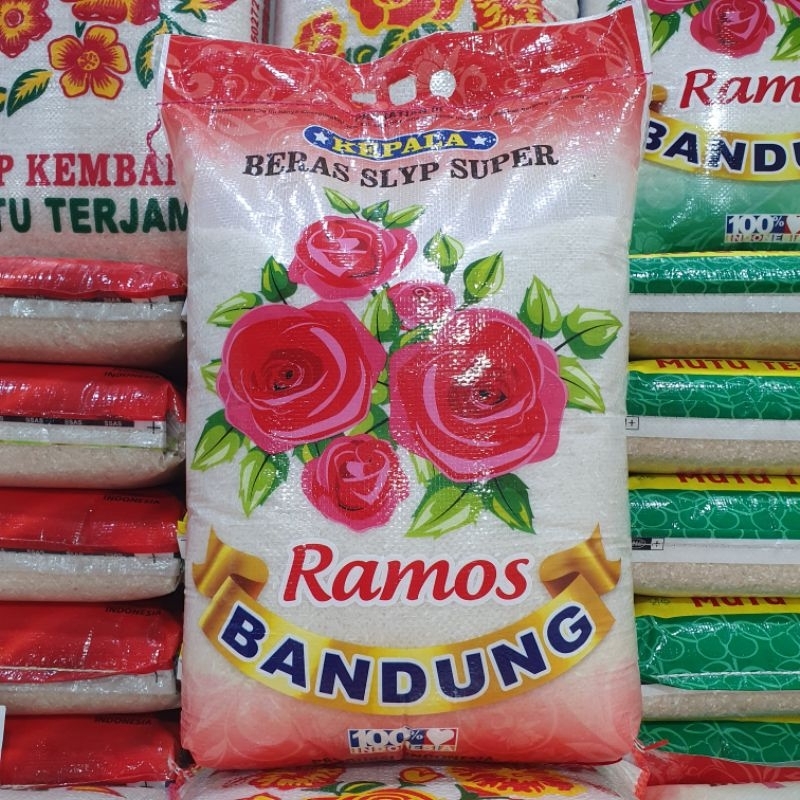 Jual BERAS RAMOS BANDUNG SUPER 5 kg, 10 kg | Shopee Indonesia