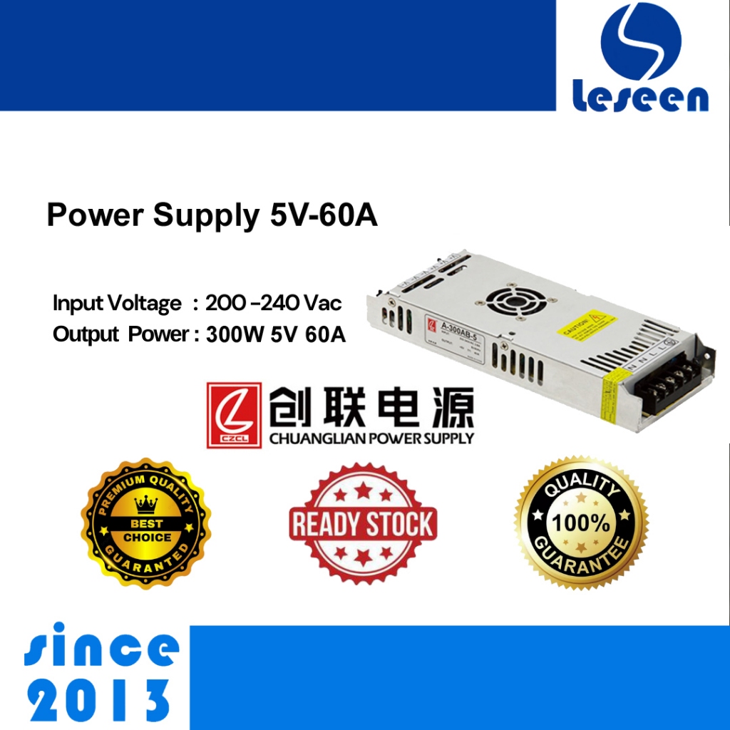 Jual Power Supply 5V60A (300W) | Shopee Indonesia