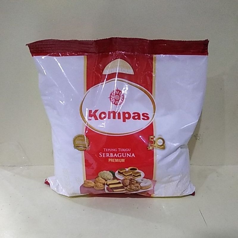 Jual KOMPAS TEPUNG TERIGU SERBAGUNA PREMIUM 500 GR | Shopee Indonesia