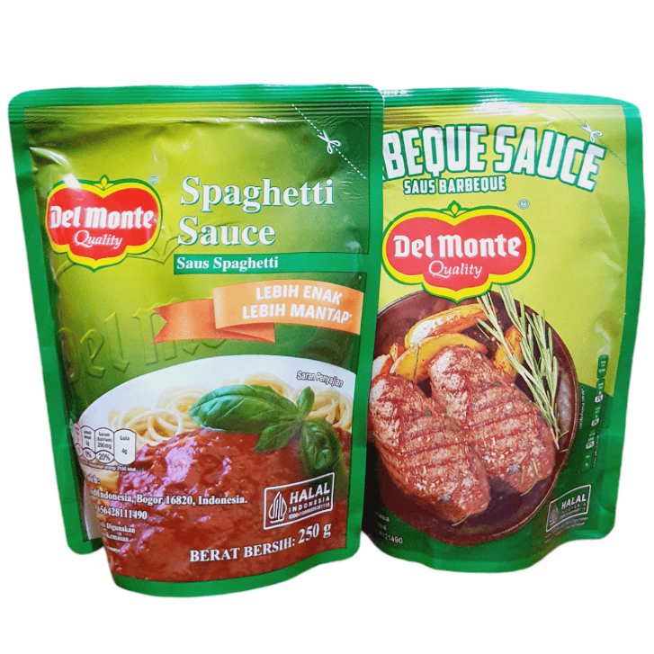 Jual Del Monte Saus Spaghetti/Saus Barbeque 250gr | Del Monte Barbeque ...