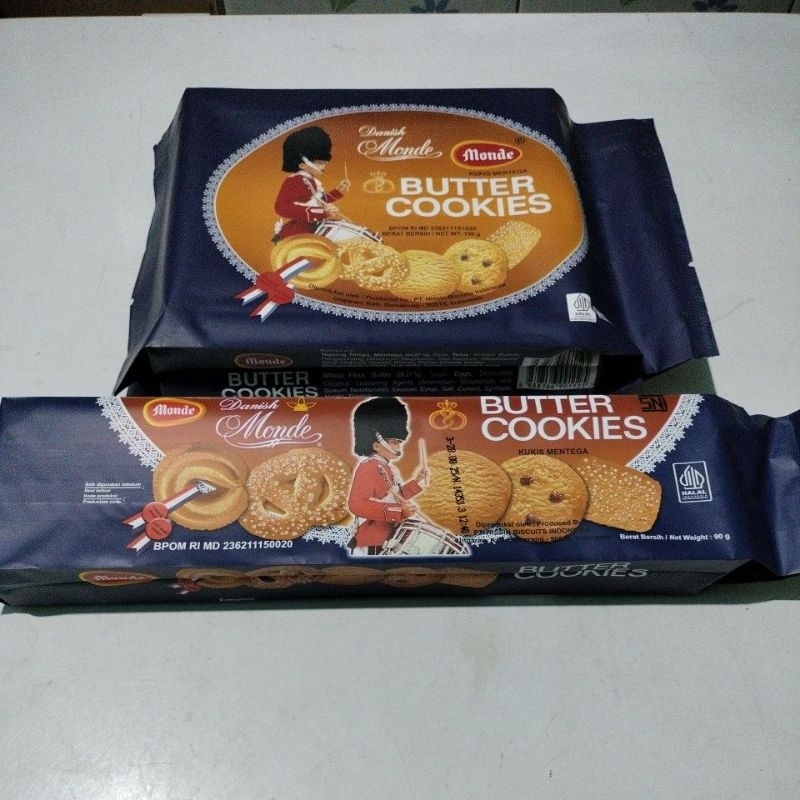 Jual MONDE BUTTER COOKIES PACK | Shopee Indonesia