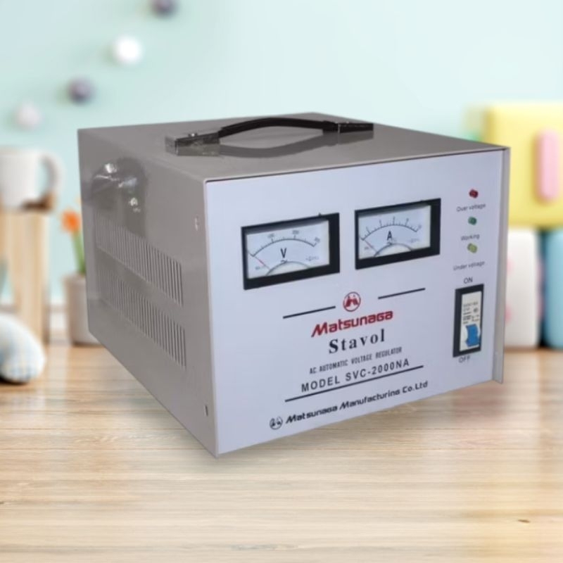Jual Stavol Matsunaga SVC 2000VA / SVC2000VA Automatic Voltage 2000 ...
