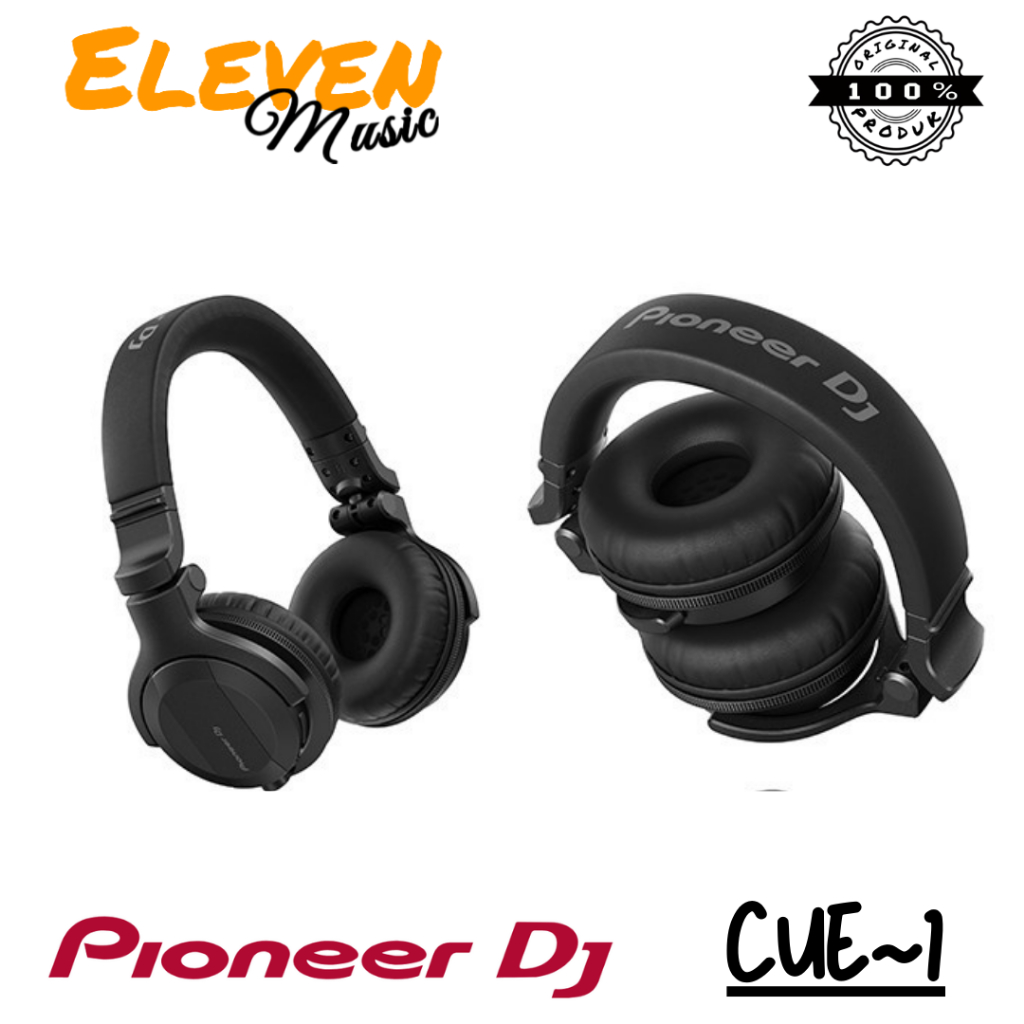 Jual Pioneer DJ CUE1 On-ear DJ Headphone Original HDJ-CUE 1 | Shopee ...