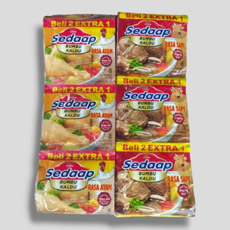 Jual (Dapat 36Pcs) SEDAP BUMBU KALDU RASA AYAM+SAPI // BUMBU KALDU RASA ...
