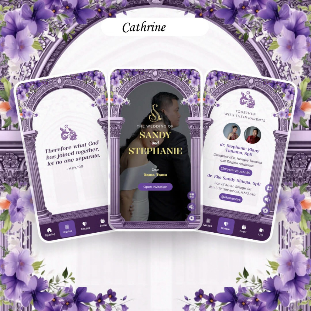 Jual Undangan Digital Website Pernikahan | Undangan Khitanan Online ...