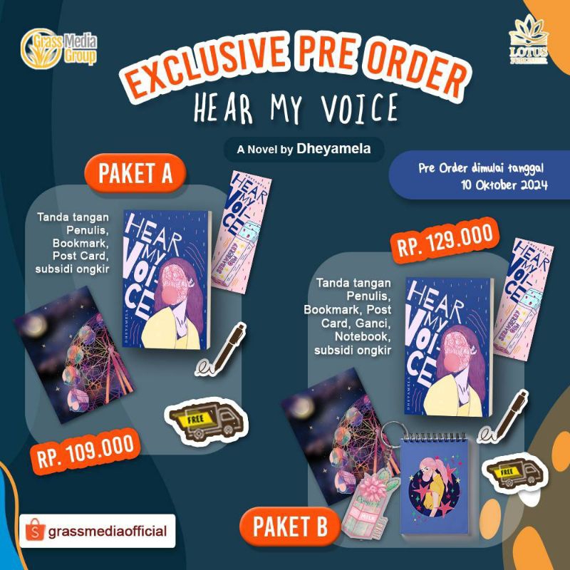 Jual Hear My Voice | Shopee Indonesia