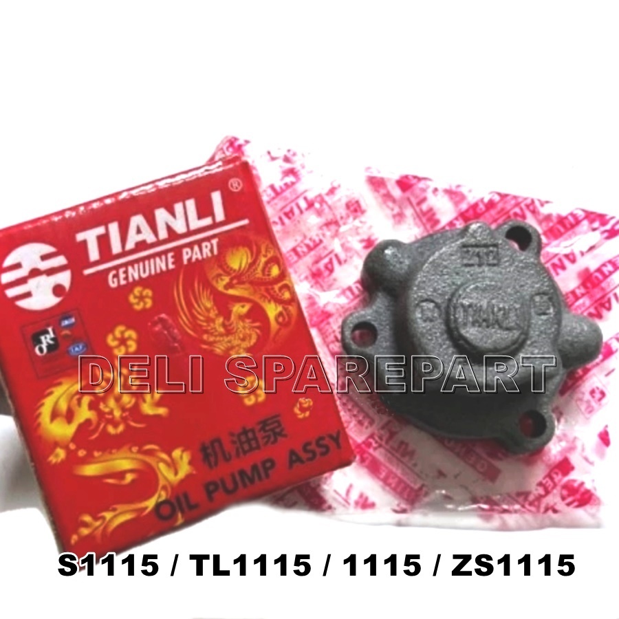 Jual s1115 pompa oli mesin tianli dongfeng zs1115 TL1115 S1115 original ...
