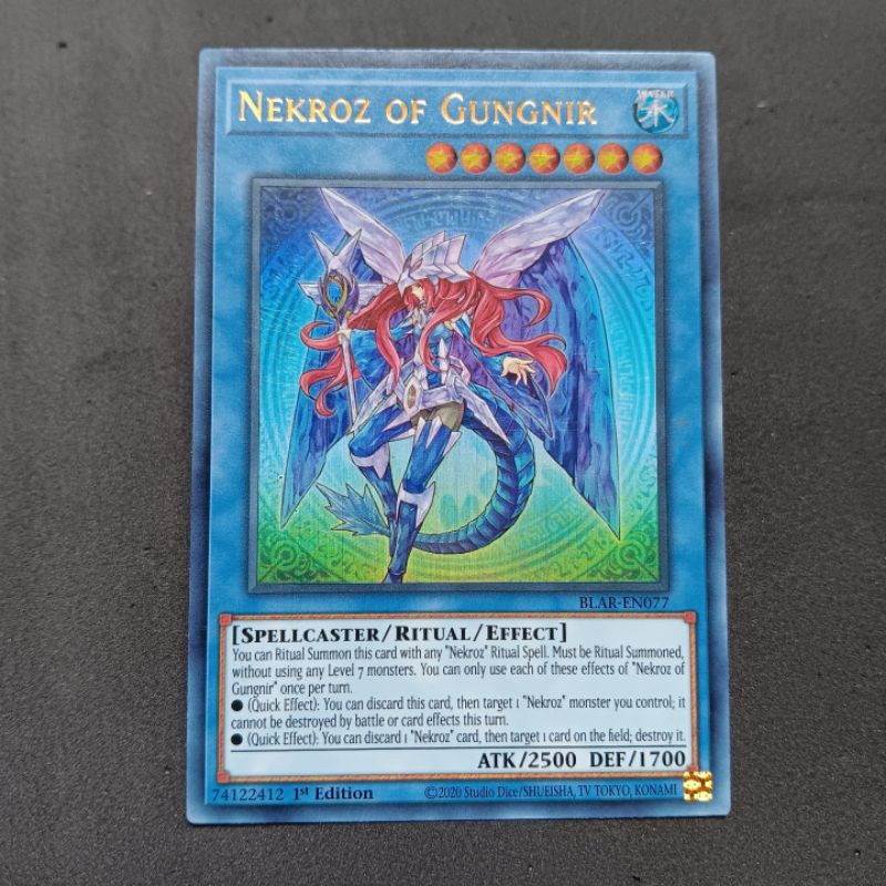 Jual Yugioh Tcg Nekroz Of Gungnir Ultra Rare | Shopee Indonesia