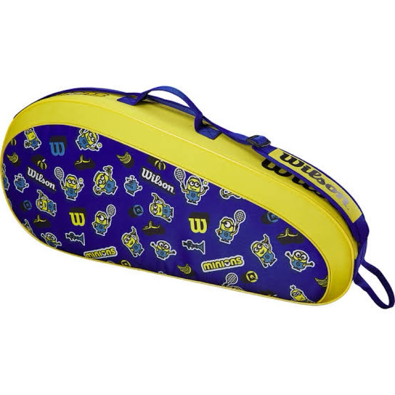Jual Tas Tenis Wilson Minion 3.0 6pk Blue Yellow/Tennis Bag Wilson ...