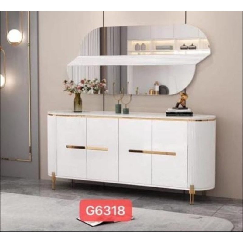 Jual Buffet Mewah Ukuran 180cm Atasan Granit aesthetic | Shopee Indonesia