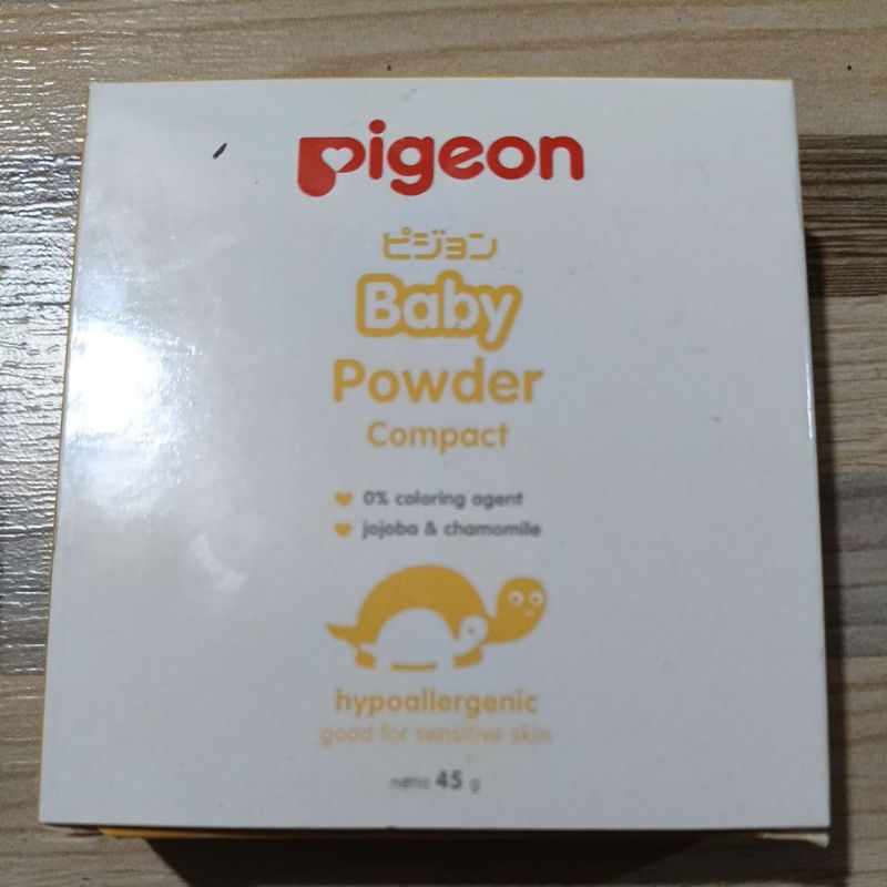 Jual Pigeon Baby powder Compact 45g (Refill+puff) | Shopee Indonesia