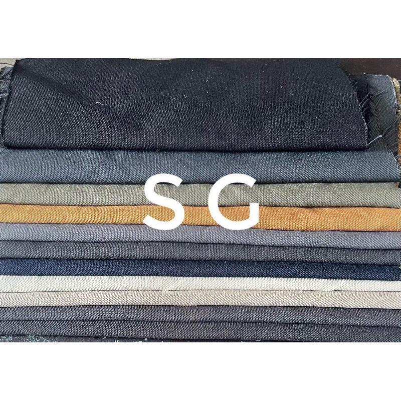 Jual Kain Meteran| kanvas polos / Canvas twilll sogo nc Tebal bahan ...