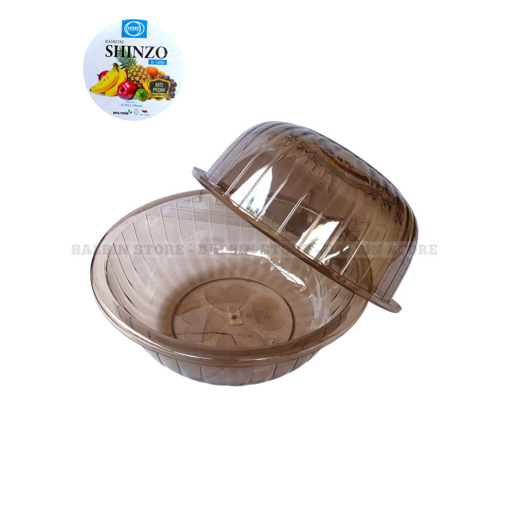 Jual baskom shinzo B-5100 plastik fiber bening kualitas anti pecah ...