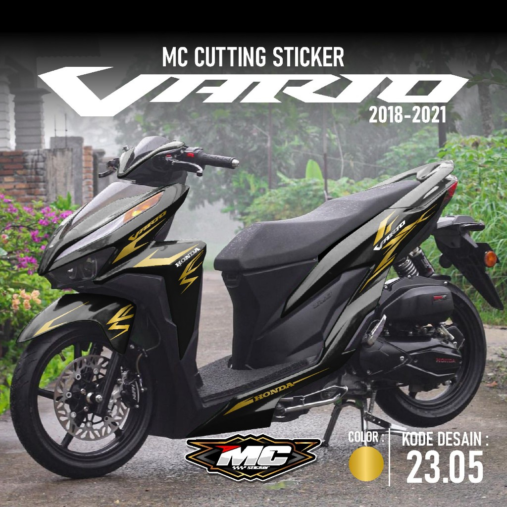 Jual Cutting Sticker Vario 150 & 125 - Aksesoris Motor Stiker Honda Vario 2018 2019 2020 2021 ...