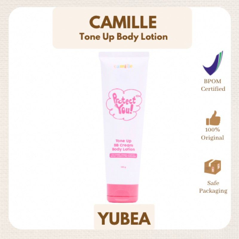 Jual CAMILLE PROTECT YOU BB CREAM BODY LOTION TONE UP 100ML | Shopee ...