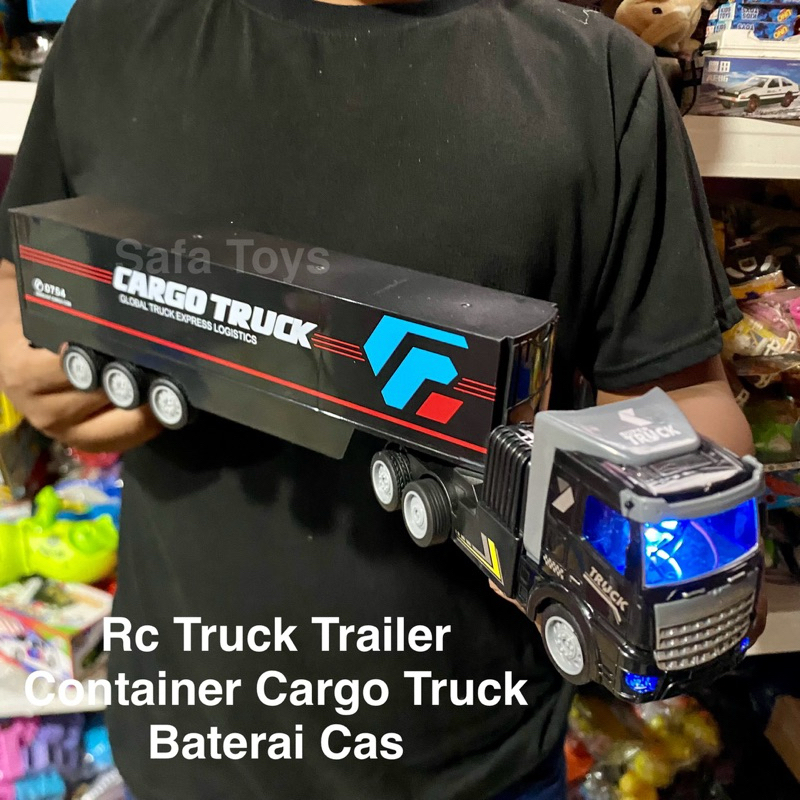 Jual RC TRUCK CONTAINER CARGO TRUCK l mainan remote control truk ...