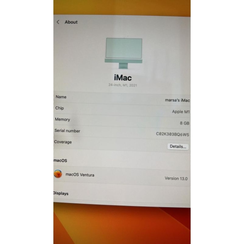 Jual iMac M1 24 inch 2021 Ram 8GB Ssd 256GB Green | Shopee Indonesia