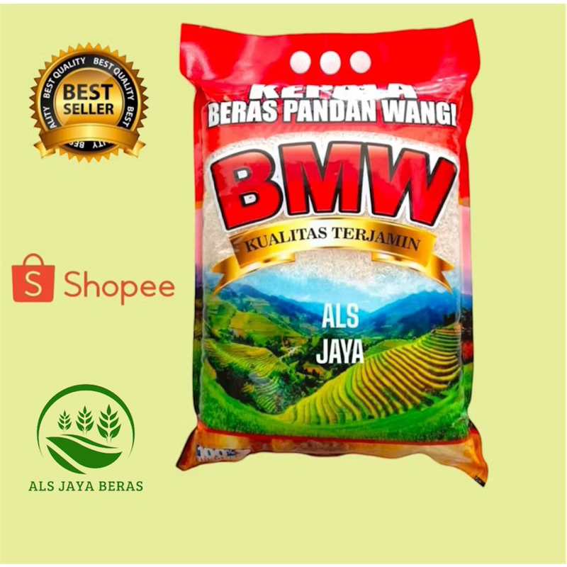 Jual BERAS PANDAN WANGI BMW CITRA 3KG/5KG PREMIUM | Shopee Indonesia