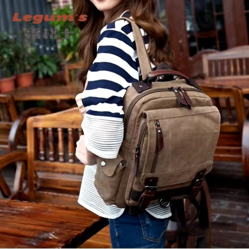 Jual Tas Ransel Mini Multifungsi Tas Ransel Kecil 2024 Tas Kanvas Unik ...