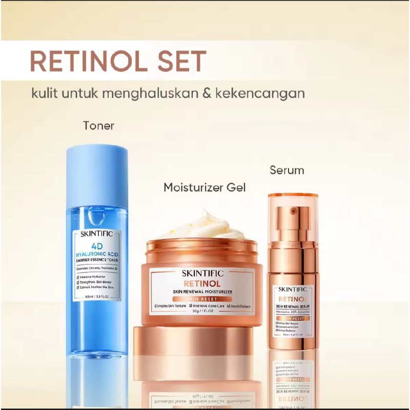 Jual Skintific Retinol Set (3pcs) | Shopee Indonesia