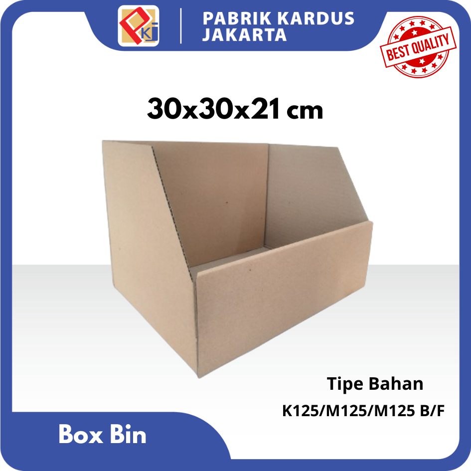 Jual Kardus model Bin Box | Bin Box Kardus | Dus Storage | Kotak ...