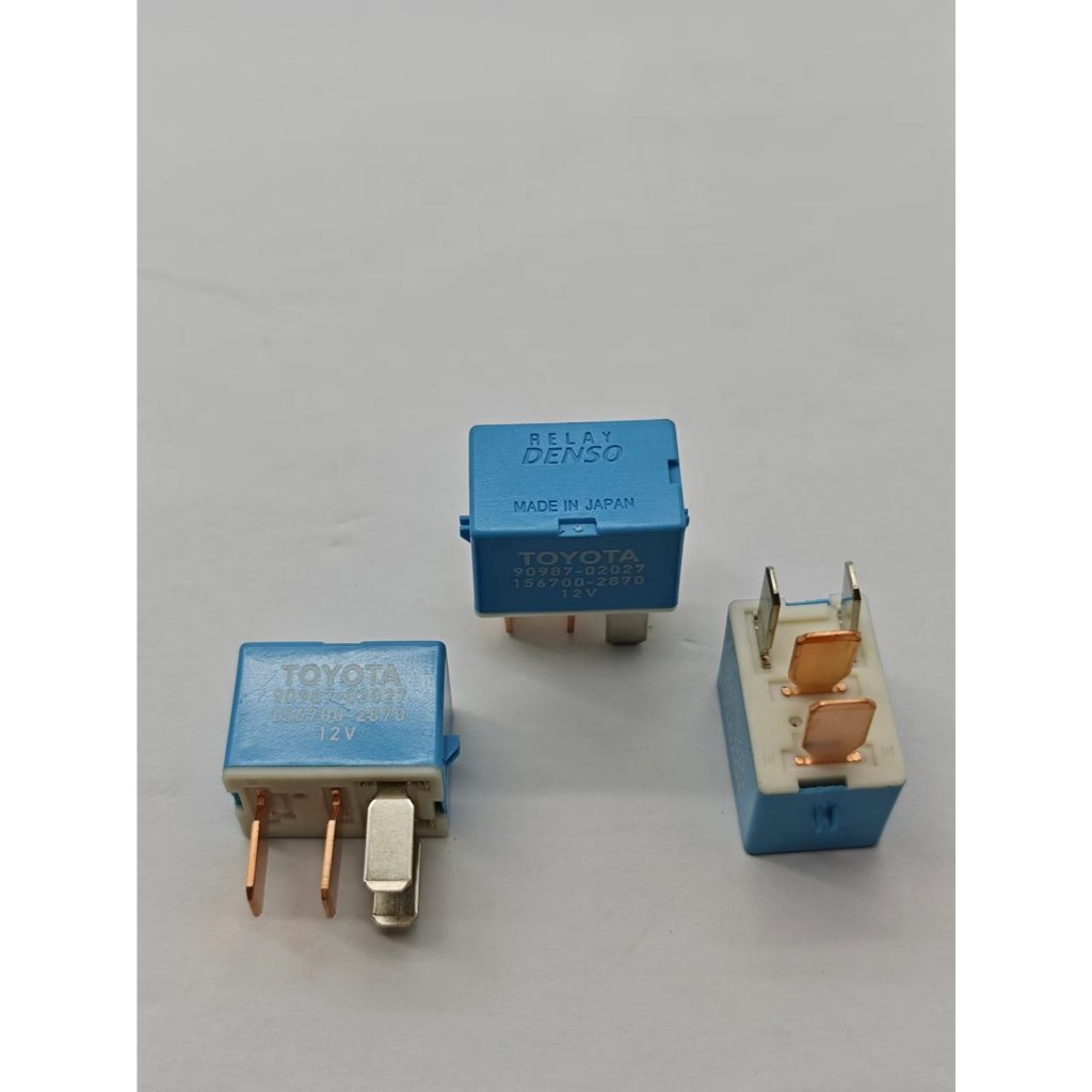 Jual RELAY TOYOTA KAKI 4 12VOLT 90987-02027 156700-2870 WARNA BIRU 100% ...