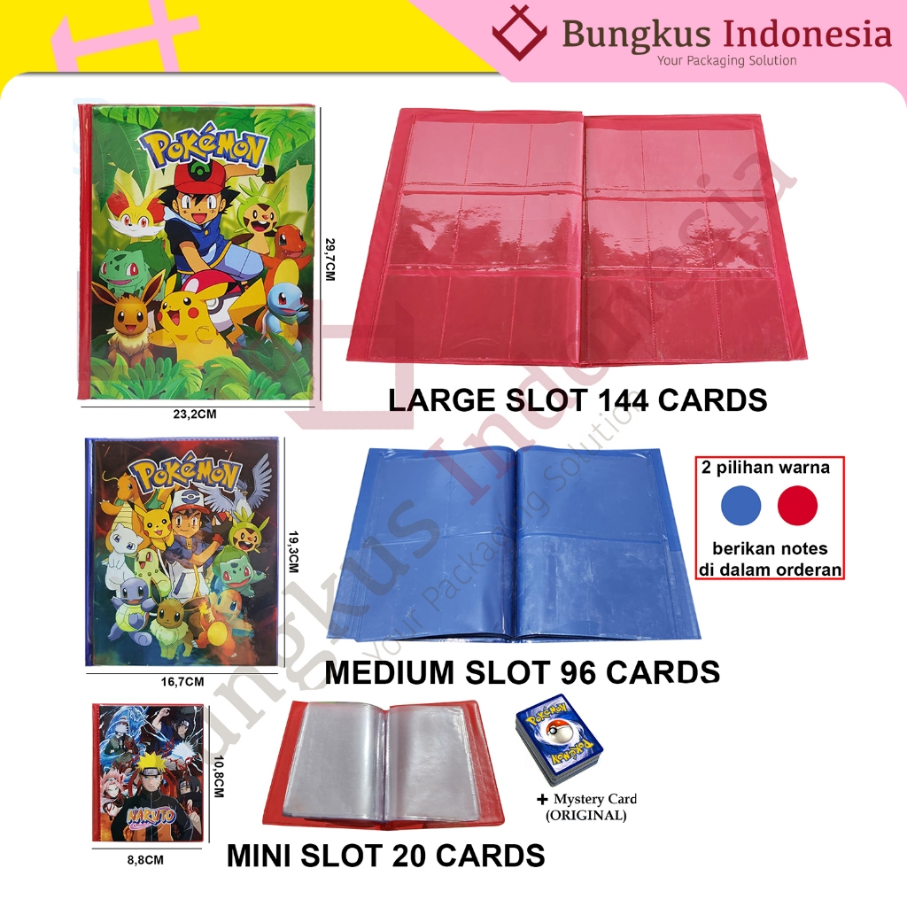 Jual Album Pokemon Card / Album Koleksi Kartu Pokemon | Shopee Indonesia