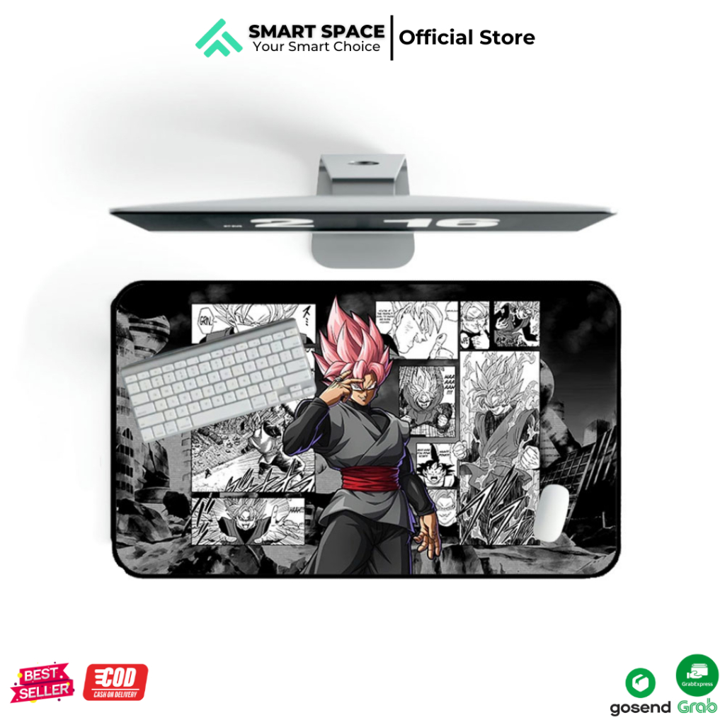 Jual [SPCE] WXPYU Gaming Mouse Pad Dragon Ball Manga Panel 800x400x2mm ...