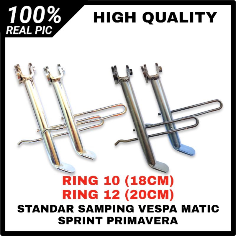 Jual STANDAR SAMPING VESPA MATIC VESPA SPRINT VESPA PRIMAVERA RING 10 RING 12 JAGANG SAMPING ...