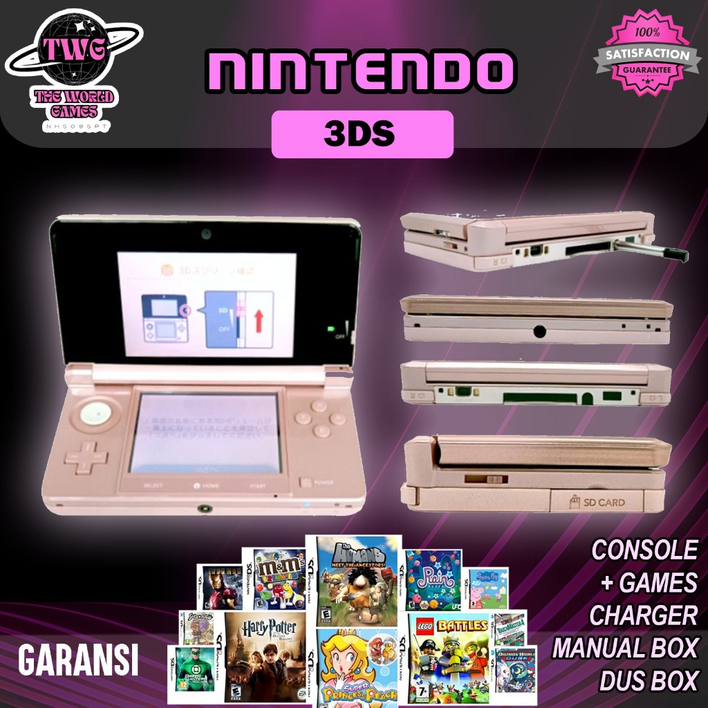 Jual NINTENDO 3DS CFW FREE FULL GAMES | Shopee Indonesia