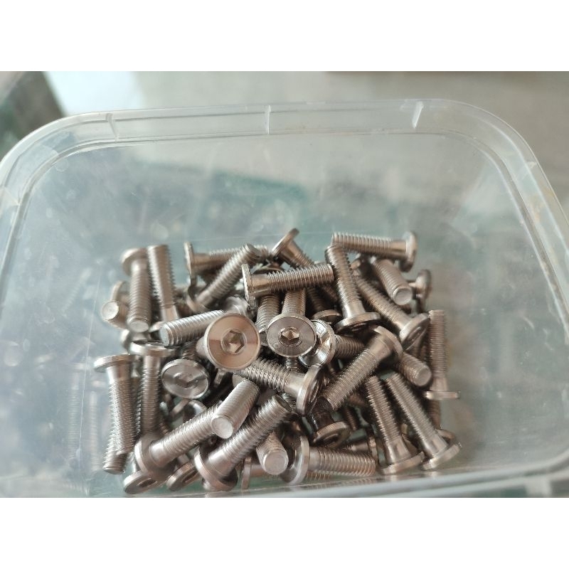 Jual baut stenlis slim m6 setara drat 10an panjang 1.5cm-8cm | Shopee Indonesia