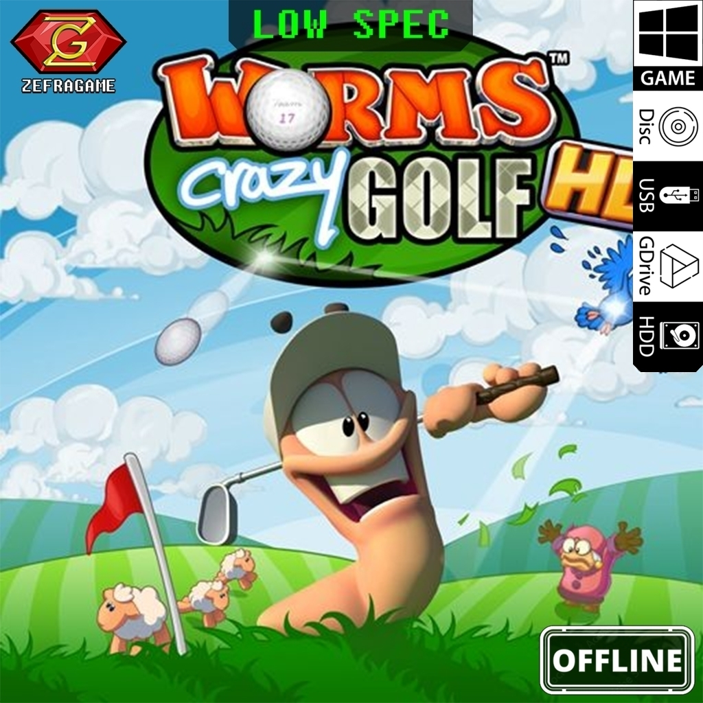 Jual WORMS Crazy Golf PC Full Version Games PC Laptop | Shopee Indonesia