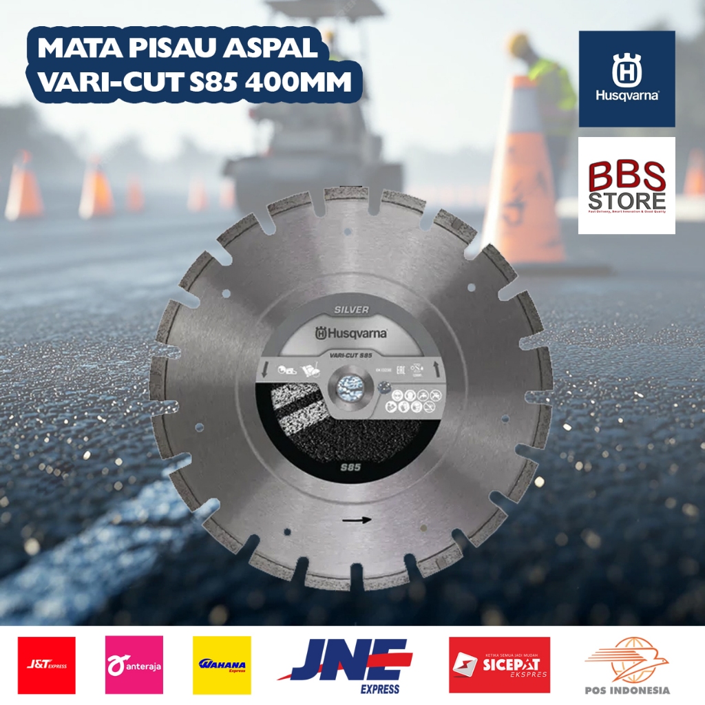 Jual Mata Potong Aspal Diamond Blade Asphalt Husqvarna VARI-CUT S85 ...